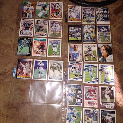 270 Random Baseball Cards From the 1980s-today in a Small Flat - Etsy
