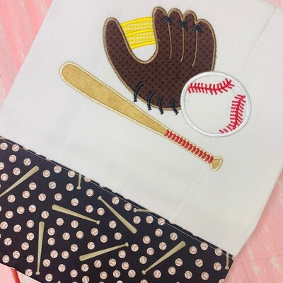 Baseball Sports Applique Machine Embroidery Design Digital Pattern - Etsy