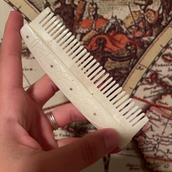 Medieval Bone Comb, SCA, Creative Anachronism - Etsy