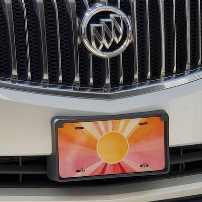 License Plate Frame, Pink Preppy Car Accessories, Cute Car Decor for ...