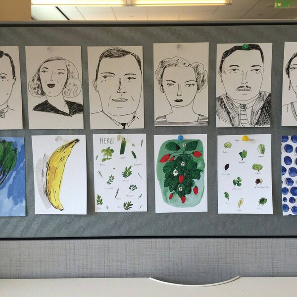 Face Alphabet Print - Etsy