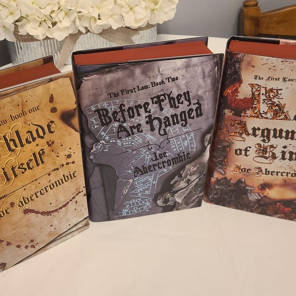 Quicksilver UK Hardcover: Custom Purple Ombre Edges, Sword Stenciled ...