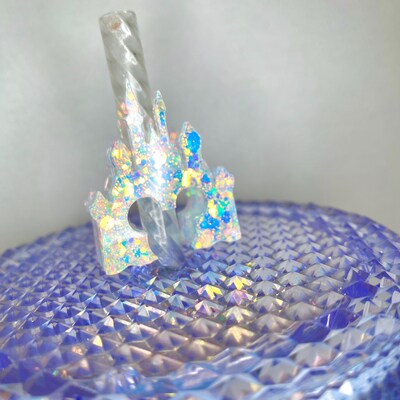 Castle Straw Topper Mold - Etsy