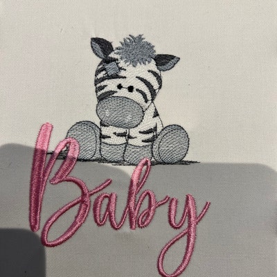 Cherish Script Digital Embroidery Font Alphabet 4 Sizes Instant ...