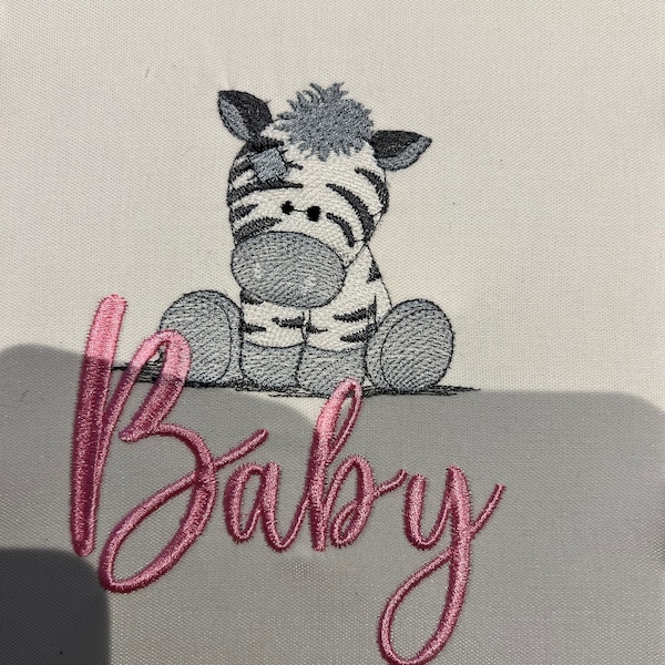 Cherish Script Digital Embroidery Font Alphabet 4 Sizes Instant ...