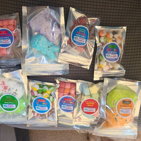 Freeze Dried Mystery Sampler Freeze Dried Party Favors Freeze Dried ...