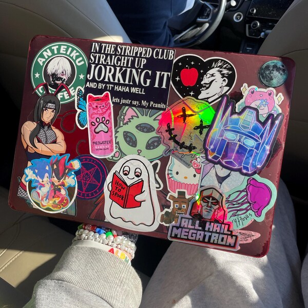 Blaster & Soundwave Vinyl Decal Set - 5.5" Transformers Cassette ...