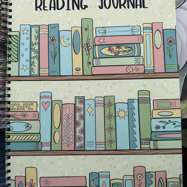 Reading Journal, the Perfect Journal for Readers, Track up to 50 Books ...