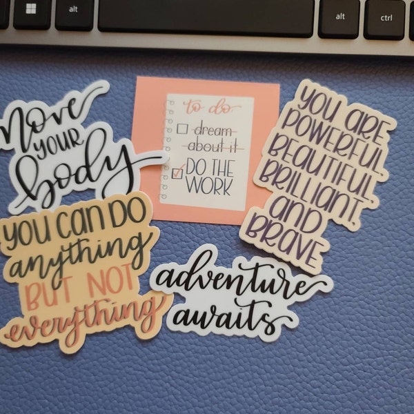 SINGLE STICKER | Move Your Body | Motivational Sticker | Inspirational ...