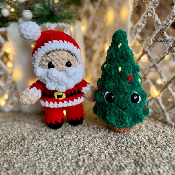 9in1 Low-sew PDF CHRISTMAS CROCHET Pattern Christmas Bundle, Santa ...
