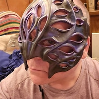 Infernal Resin Cast Mask - Etsy UK