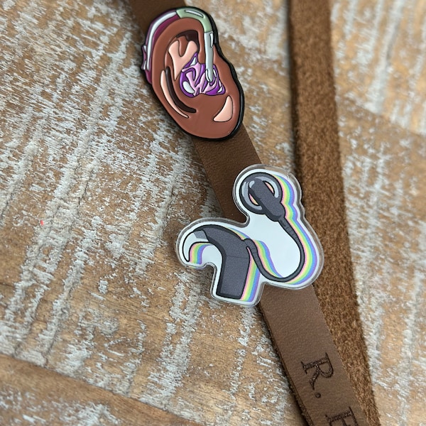 Pink BTE Hearing Aid Ear Enamel Pin, Audiology, Audiologist, Grad ...