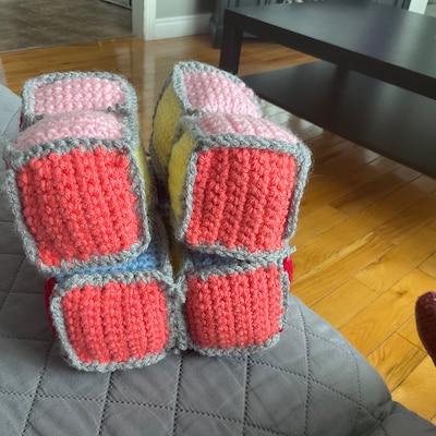 Crochet Pattern Set 3 in 1 Montessori Infinity Cube Fidget - Etsy