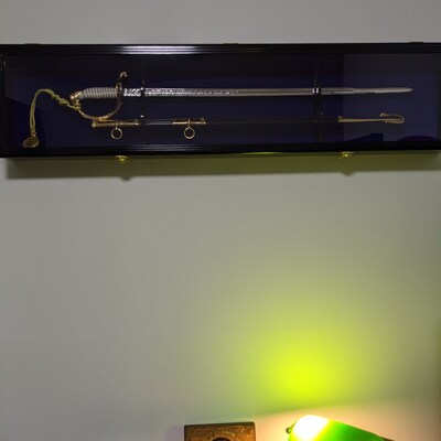 1-2 Sword & Scabbard Display Case Swords Military Navy Japanese Civil ...