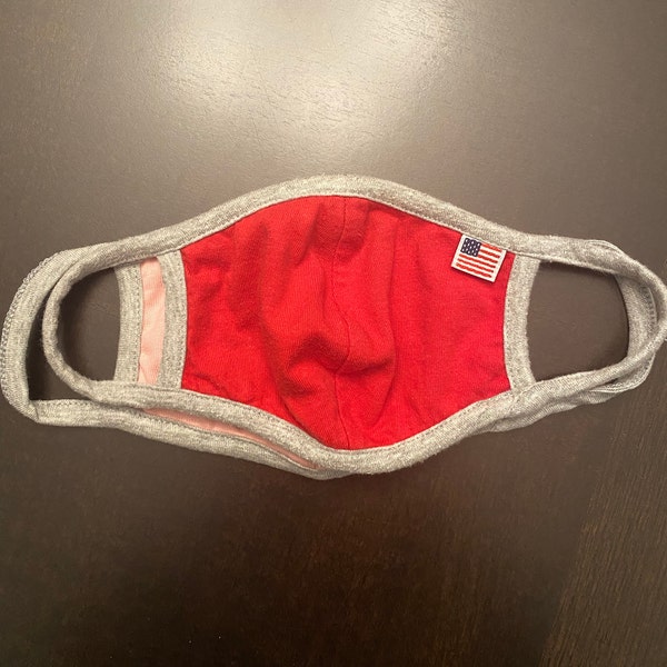 Adult Unisex Face Masks Washable Cloth Masks Made in the USA 2-ply ...