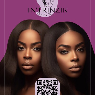 Instagram Business Card QR Code Card Template Design IG Influencer Card ...