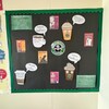 Starbooks Coffee Shop Reading Bulletin Board Classroom/door Decor for ...