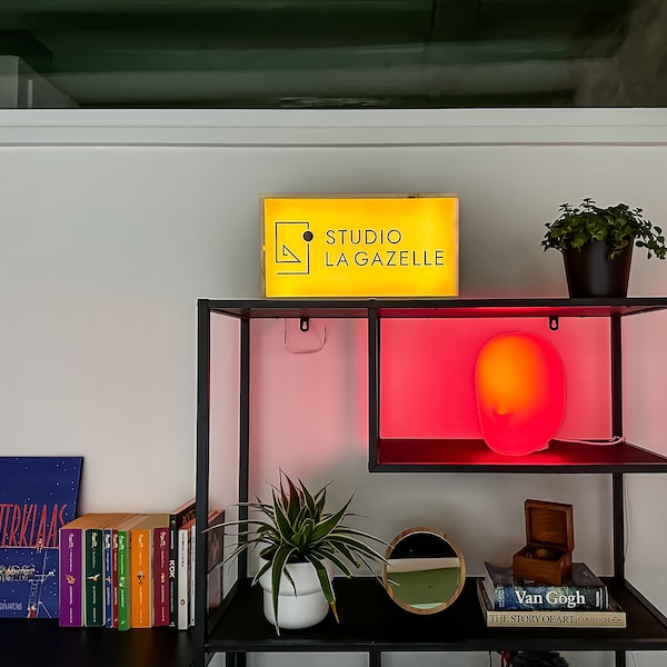 Light Box With Custom Logo - Custom Light Box - Perzonalized Lightbox ...