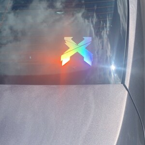 X EDM DJ Car Decal-vinyl Decal Sticker - Etsy