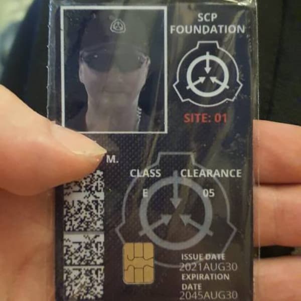 SCP Foundation Card Set (11 Cards Total) - Etsy UK