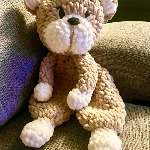 Bear Snuggler Amigurumi , Plushie Snuggler Bear , Crochet Pattern Bear ...