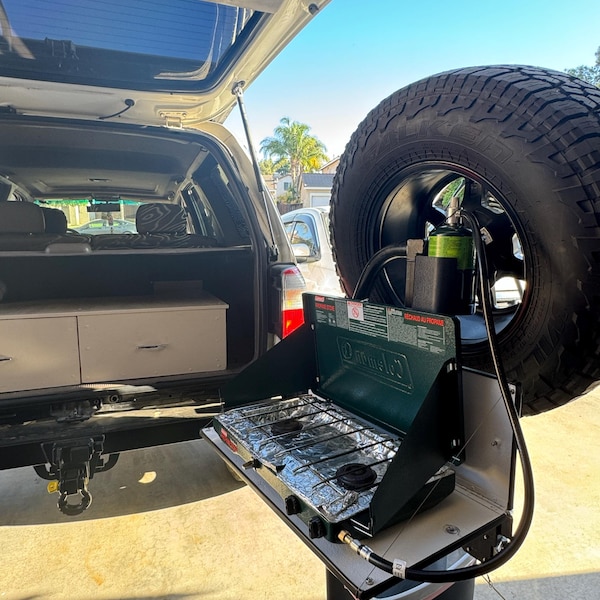 Propane Tank Holder 1lb 16oz Single Wall Mount Bracket for RV Camper ...