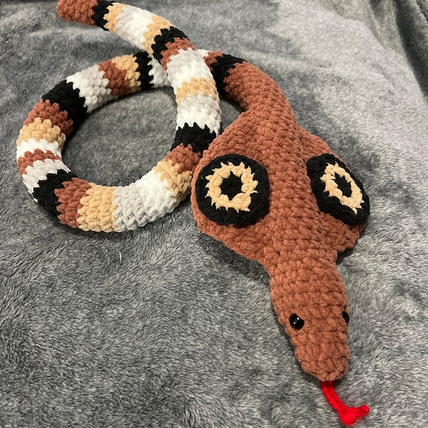 Crochet Pattern Snake and Cobra - SET 2 in 1 PDF Tutorial - Amigurumi ...