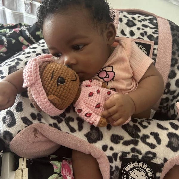 Custom Look Alike Crochet Doll, Personalized Mini Me Doll, Handmade ...