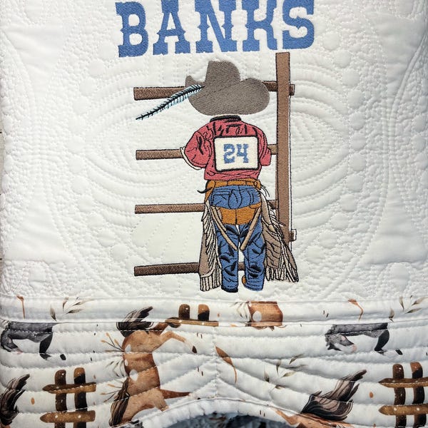 Boy Cowboy Embroidery Designs, Western Embroidery Pattern, Rodeo ...