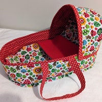 Dolls Bassinet Sewing Pattern and Photo Tutorial. - Etsy UK
