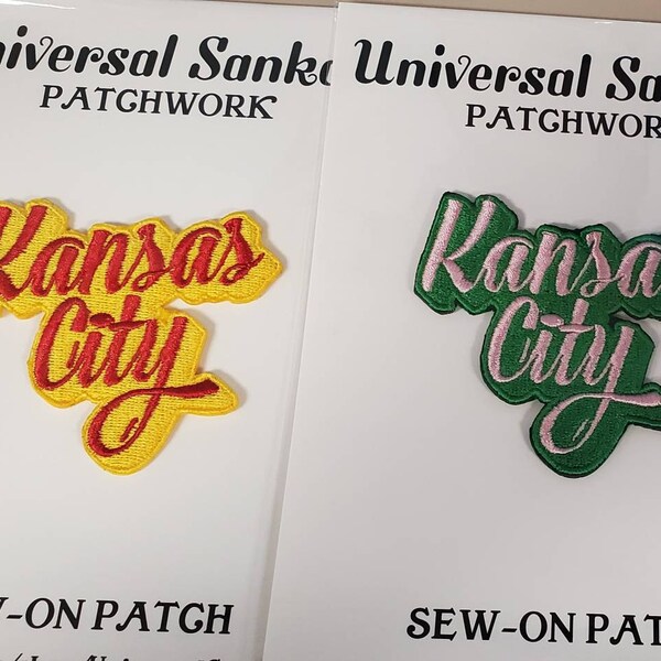 Kansas City Patch / Custom Colors - Etsy