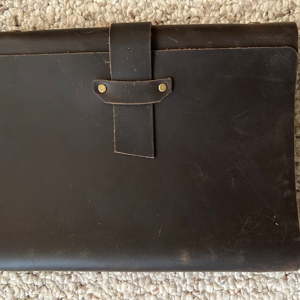 Personalized Second Ring Mechanism Notebook,a6 Leather 6-ring Binder ...