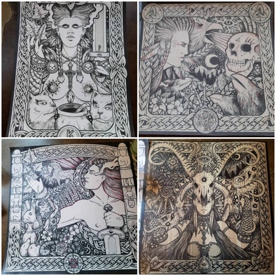 Slavic Viking Art God Jarylo Art Print Fantasy - Etsy