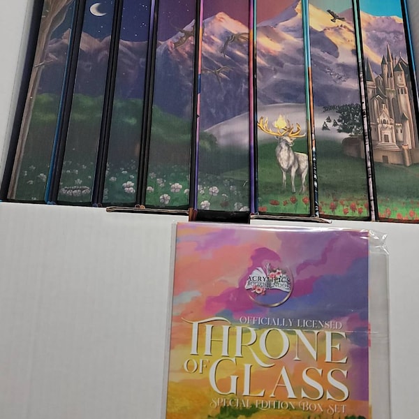 Throne of Glass Series by Sarah J. Maas - Throne of Glass, TOG Books ...