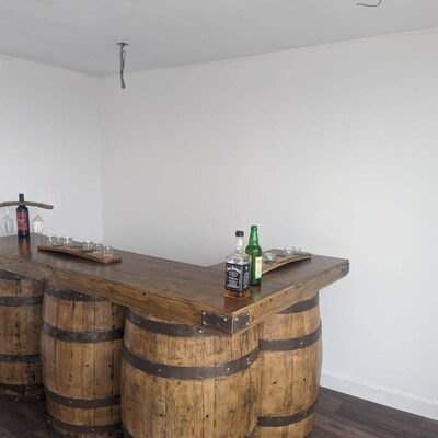 Home Bar Personalised Home Bar scotch Whisky Barrel the Cooperage Home ...