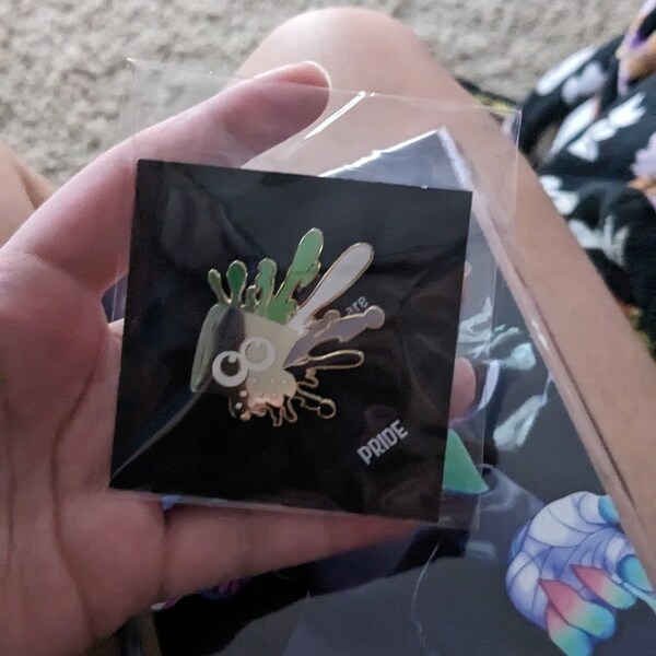 Splatoon ARO Pins Squid Octo - Etsy