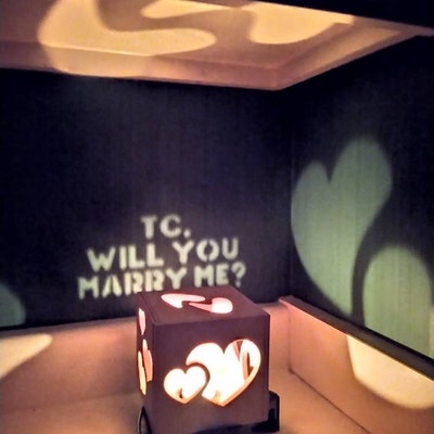 Marriage Proposal Personalized Unique Wedding Proposal Will You Marry ...