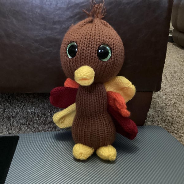 Turkey Knitting Machine Pattern PDF ONLY Addi Sentro - Etsy