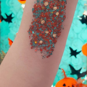 FLASHBACK Chunky Neon Glitters 90s Theme Glitters Chunky Silver ...