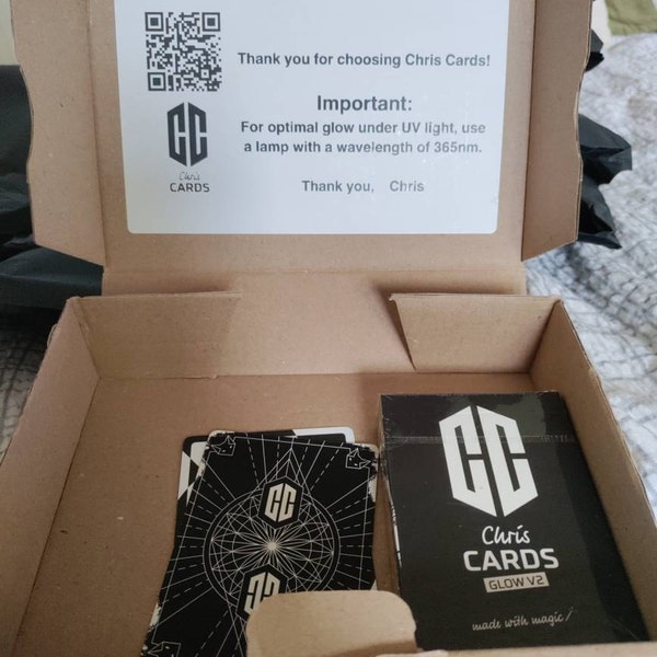 Chris Cards V2 Playing Cards - Cardistry, Magic Cards With the Glow ...