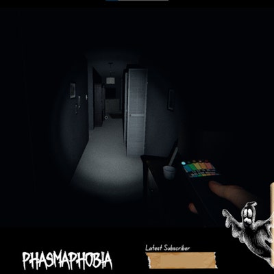 ANIMATED Phasmophobia Stream Overlay & Twitch Alerts Pack Scenes ...