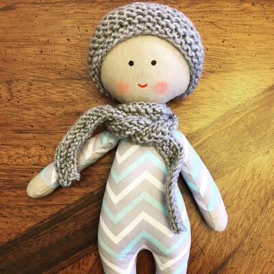 Custom Handmade Doll Baby's First Doll Made to Order Personalized Doll ...