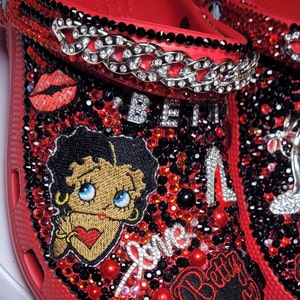 Betty Boop Bling Clogs-toddler - Etsy