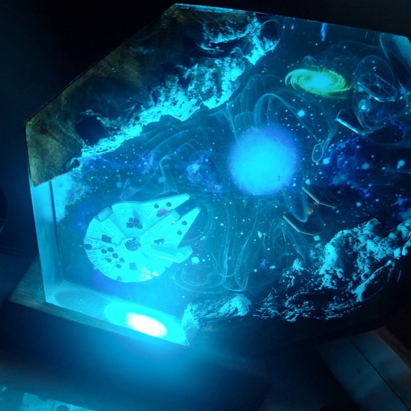 Avatar the Way of Water, Ilu Ft Kiri Avatar 2, Resin Lamp, Ocean Resin ...
