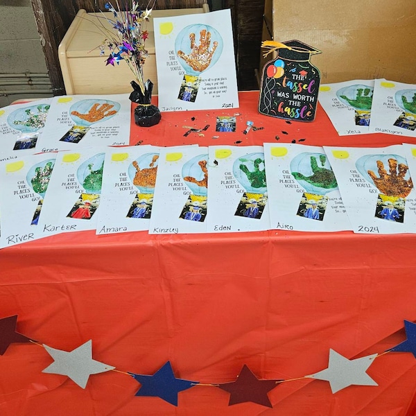 Oh the Places You'll Go Handprint Craft for Kids, Dr Seuss Crafts for ...