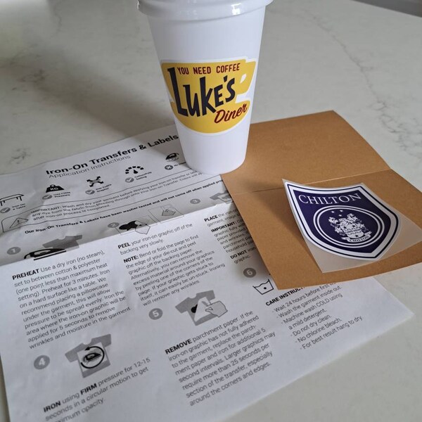 Chilton Crest Vinyl Decal W/ FREE SHIPPING | Gilmore Sticker Dishwasher ...