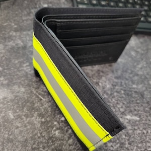 Firefighter Wallet Original Turnout Bunker Fabric Gift Portefeuille ...