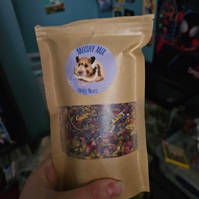 Hamster Forage, Herbs Small Animal Foraging Mix All-in-one Flower/leaf ...