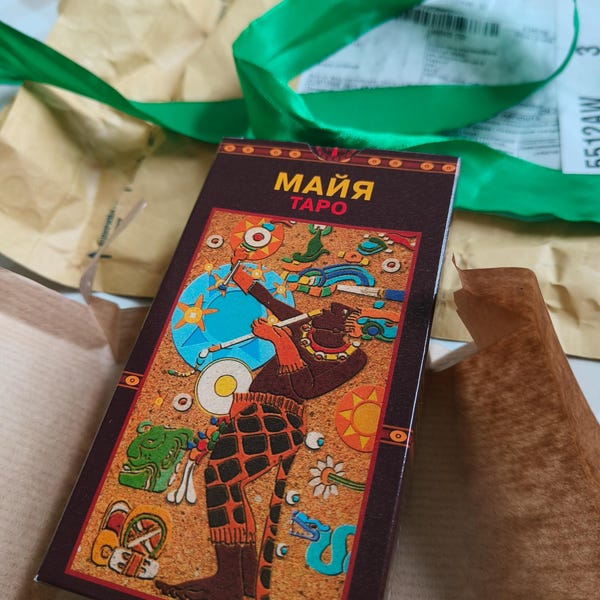 Rare Mayan Tarot 78 Cards Deck - Aztec Tarot - Etsy
