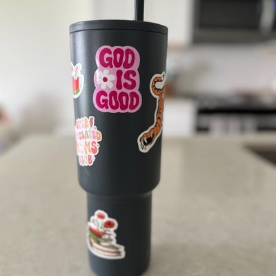 God is Good Sticker, Faith Sticker, Jesus Sticker, Flower Sticker - Etsy